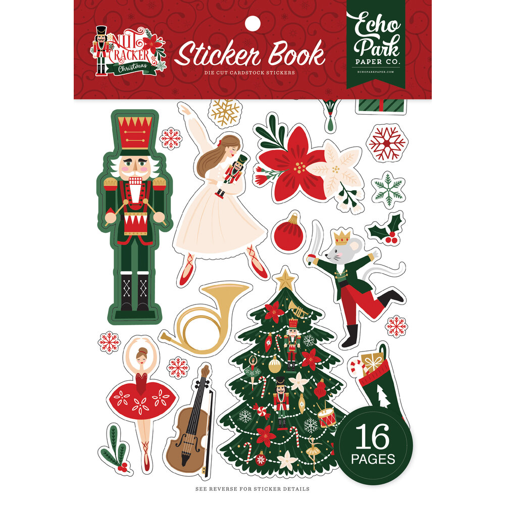 Nutcracker Christmas Sticker Book (NC387029) - Craftlines B.V.