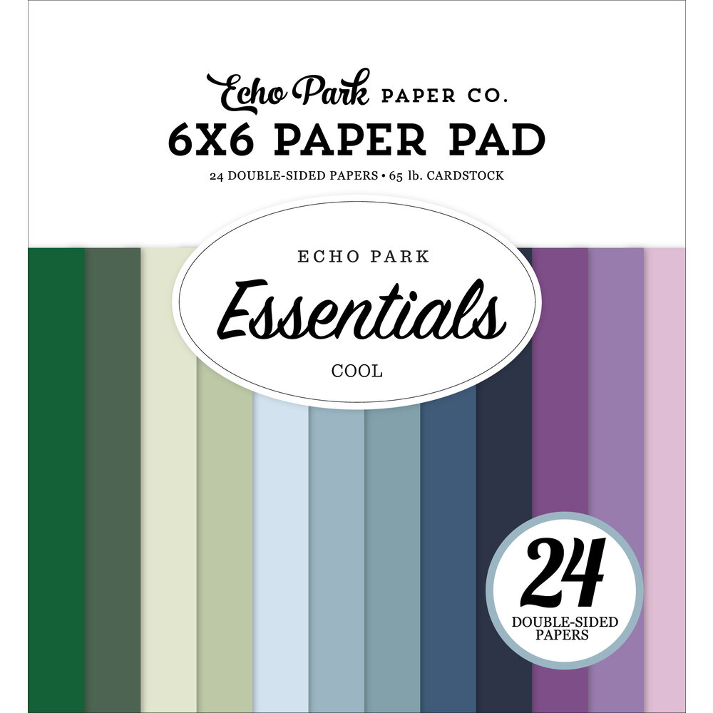 Cool Essentials 6x6 Inch Paper Pad (COE394023) - Craftlines B.V.