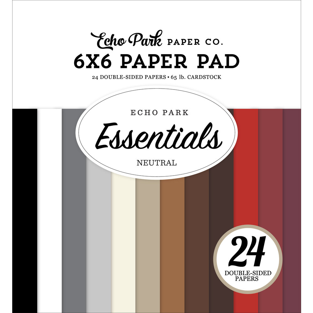 Neutral Essentials 6x6 Inch Paper Pad (NE391023) - Craftlines B.V.
