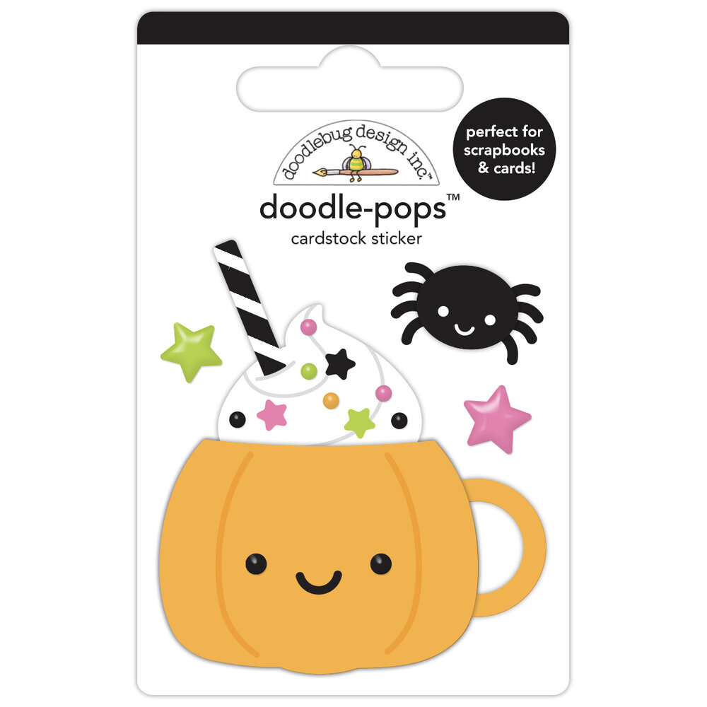 Pumpkin Latte Doodle-Pops (8570) - Craftlines B.V.