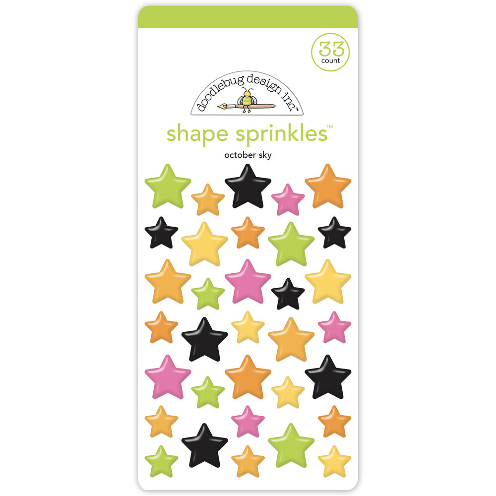 October Sky Shape Sprinkles (8561) - Craftlines B.V.