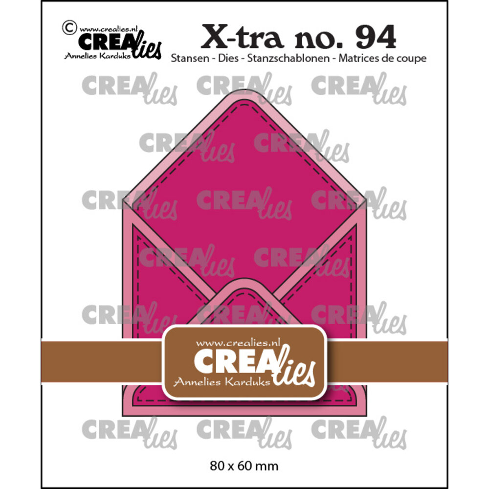 X-tra Stansen No. 94 Open Envelop (CLXtra94) - Craftlines B.V.