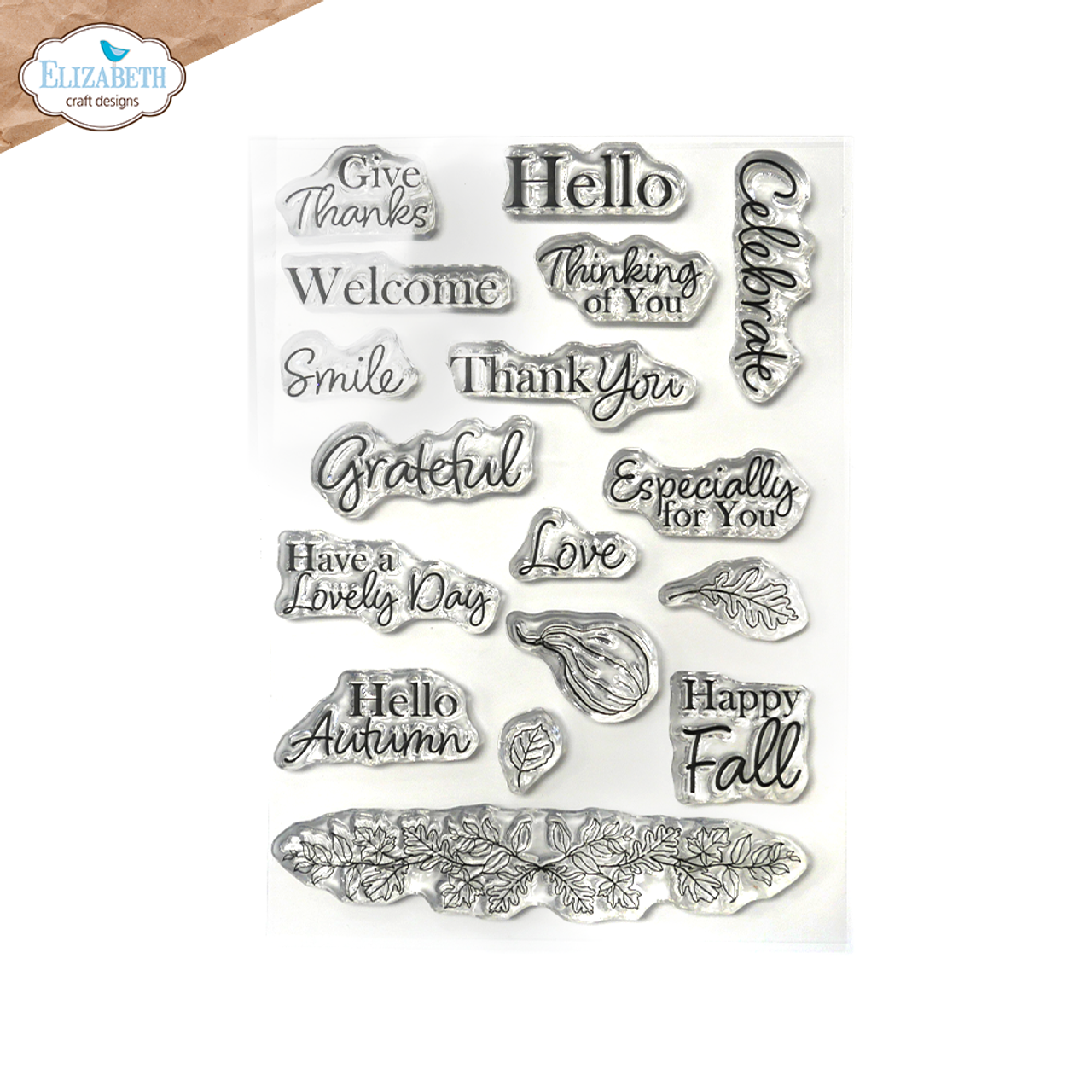 Autumn Harvest Stamps Autumn Greetings (CS379) - Craftlines B.V.