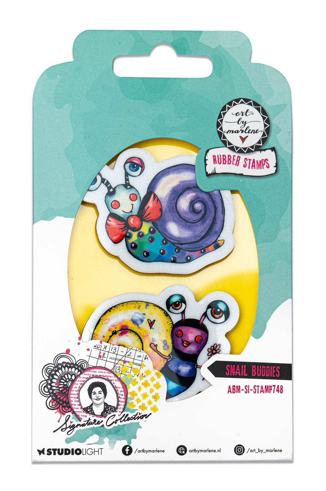 Signature Collection Cling Stamp Snail Buddies (ABM-SI-STAMP748 ...