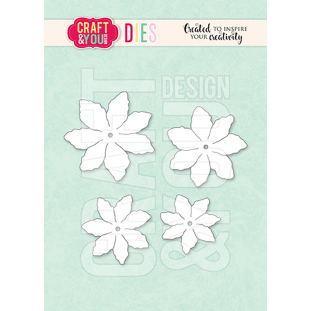 Magda's Seven Petal Flower Dies (CYD-CW320) - Craftlines B.V.