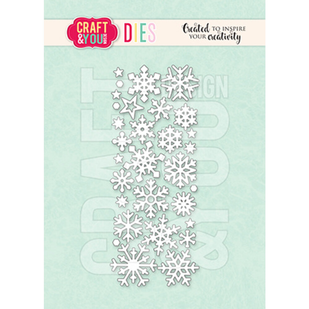 Small Snowflakes Dies (CYD-CW322) - Craftlines B.V.