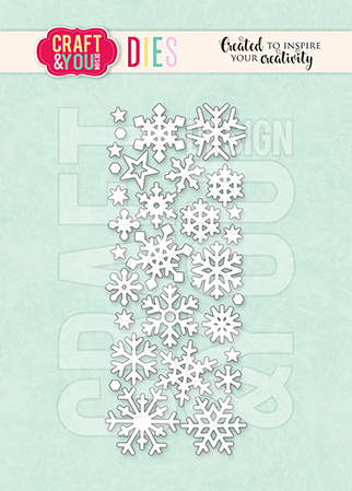 Small Snowflakes Dies (CYD-CW322) - Craftlines B.V.