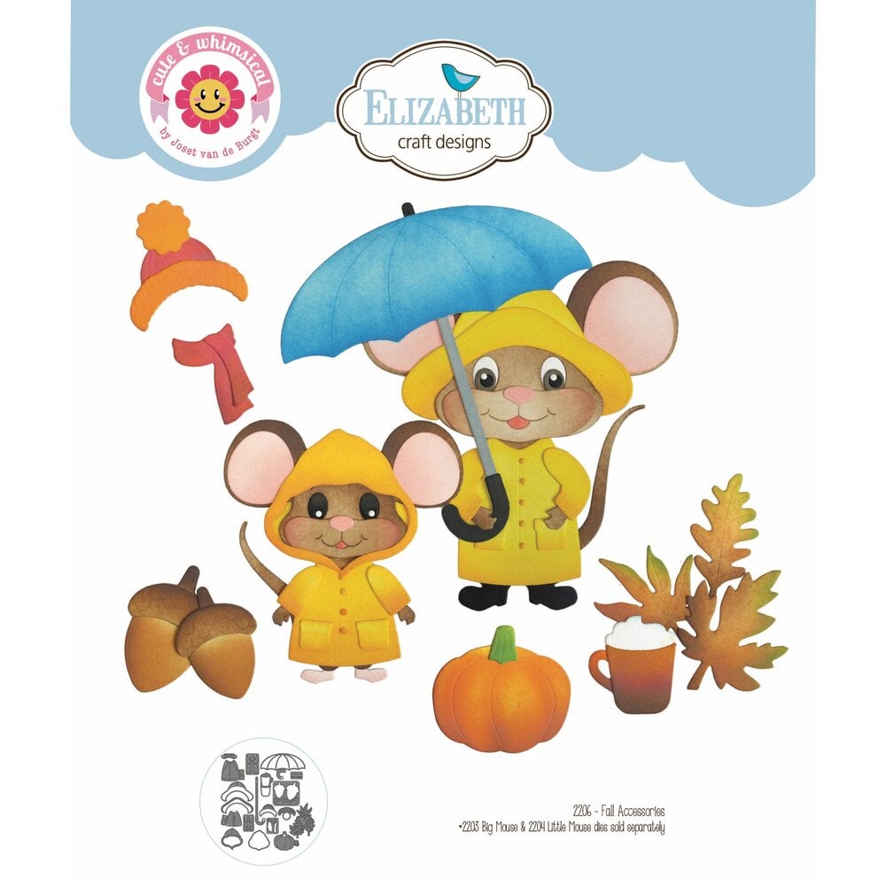 Meet the Mice Dies Fall Accessories (2206) - Craftlines B.V.