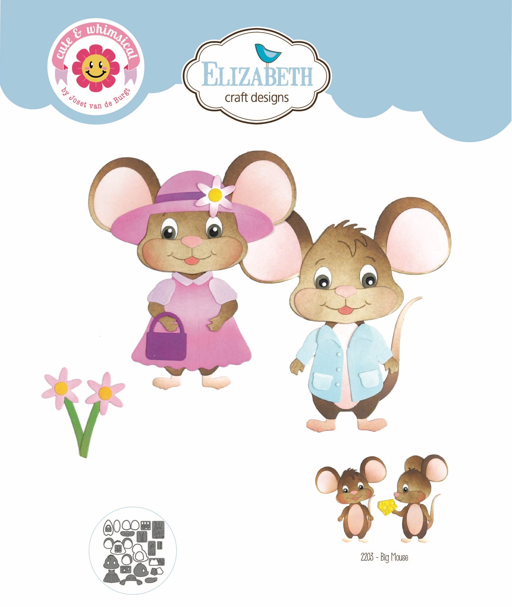 Meet the Mice Dies Big Mouse (2203) - Craftlines B.V.