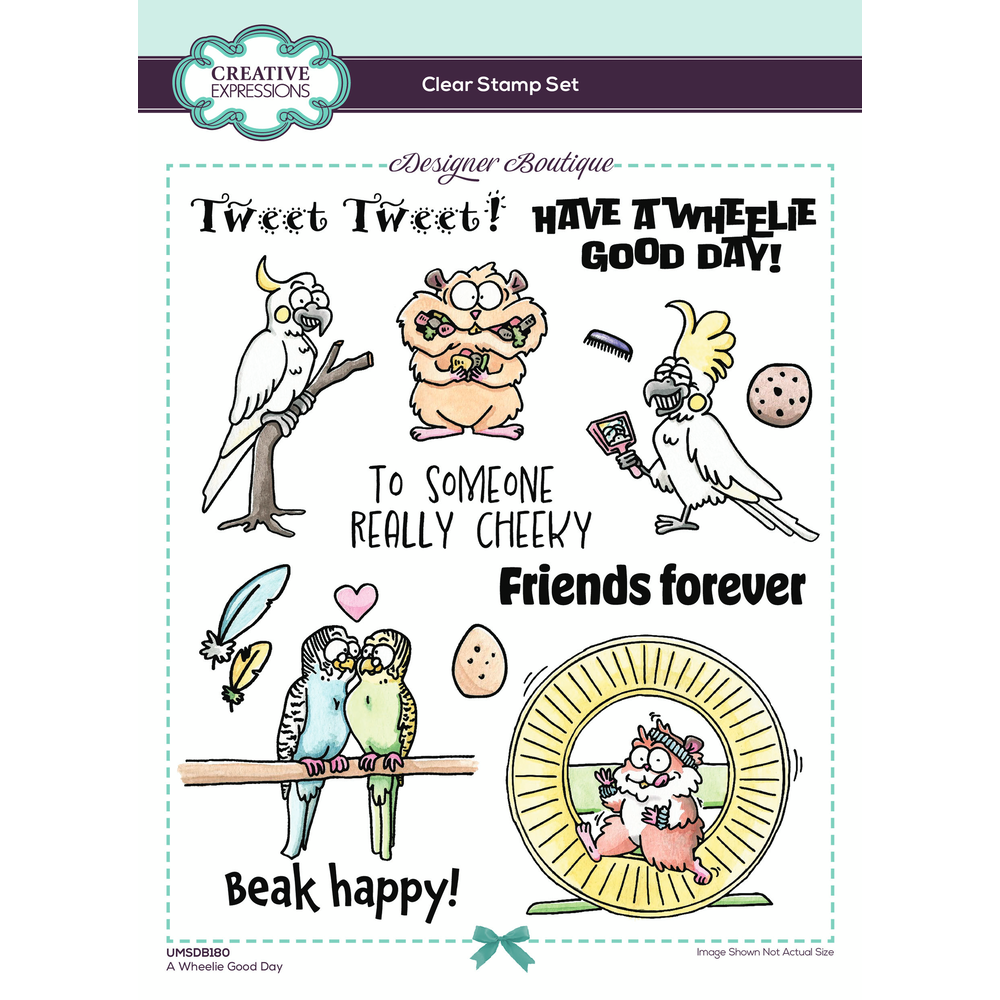 Designer Boutique Clear Stamp A5 A Wheelie Good Day (UMSDB180 ...