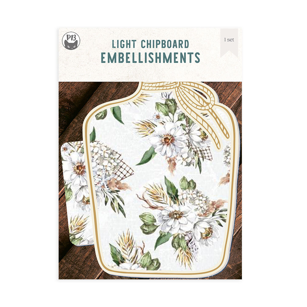 Light Chipboard 6x8 Inch Album Base w/Papers Bottle (P13-ALB-15 ...