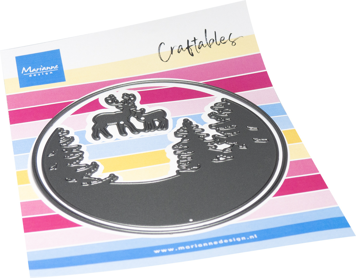 Craftables Silhouette Winter Scenery (CR1675) - Craftlines B.V.