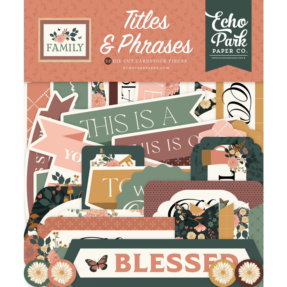 Family Titles & Phrases (FAM403032) - Craftlines B.V.