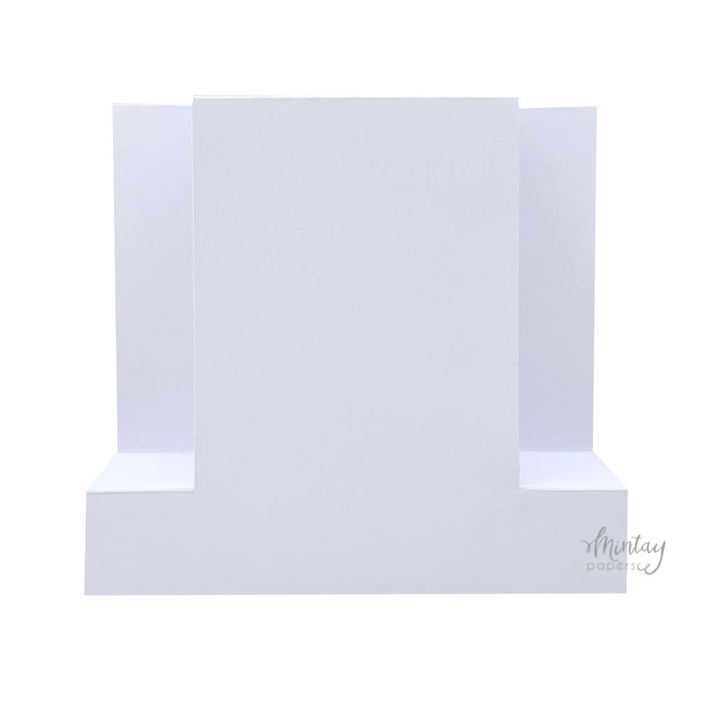 Basic Panel Card Base White (5pcs) (MT-BASIC-C11) - Craftlines B.V.
