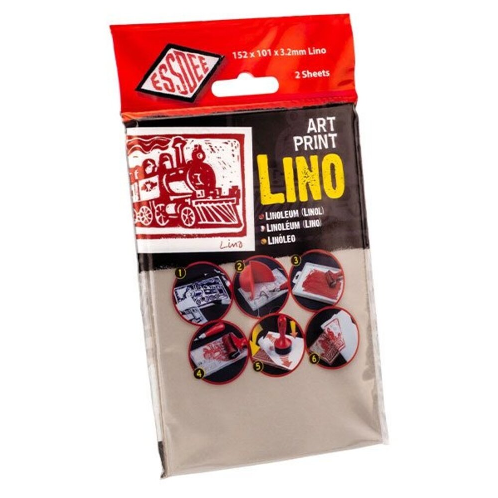 Lino Art Print 101x152mm Sheets - Hanging Pack (2pcs) (3.2/L2-2 ...