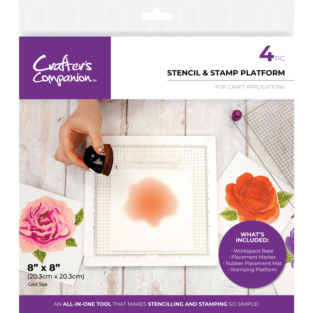 Stencil and Stamp Platform (CC-STEN-STAM-PLAT) - Craftlines B.V.