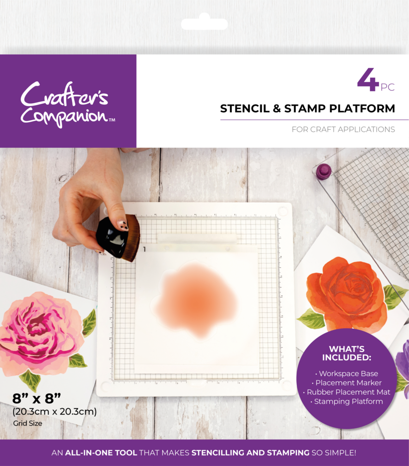 Stencil and Stamp Platform (CC-STEN-STAM-PLAT) - Craftlines B.V.