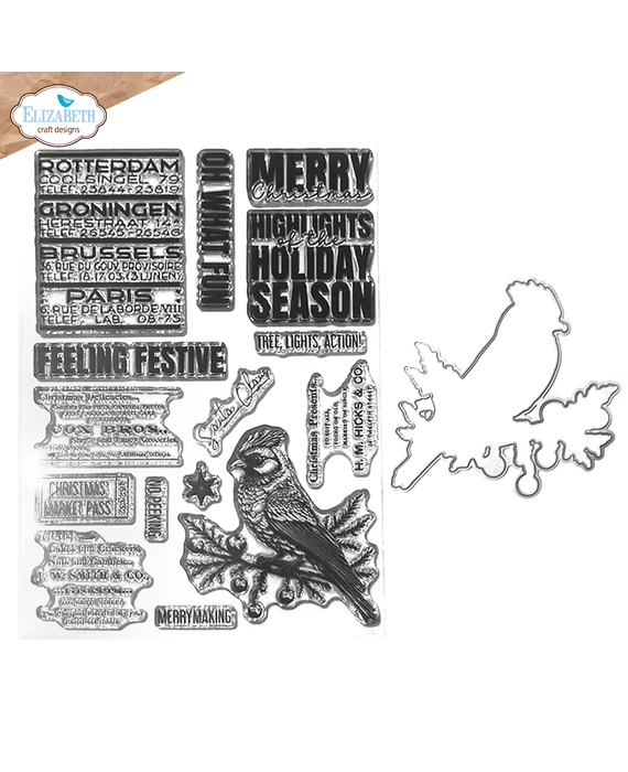 Elizabeth Craft Designs Stamp & Dies - Craftlines B.V.