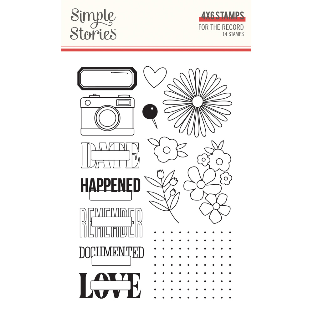 For The Record Stamps (23517) - Craftlines B.V.