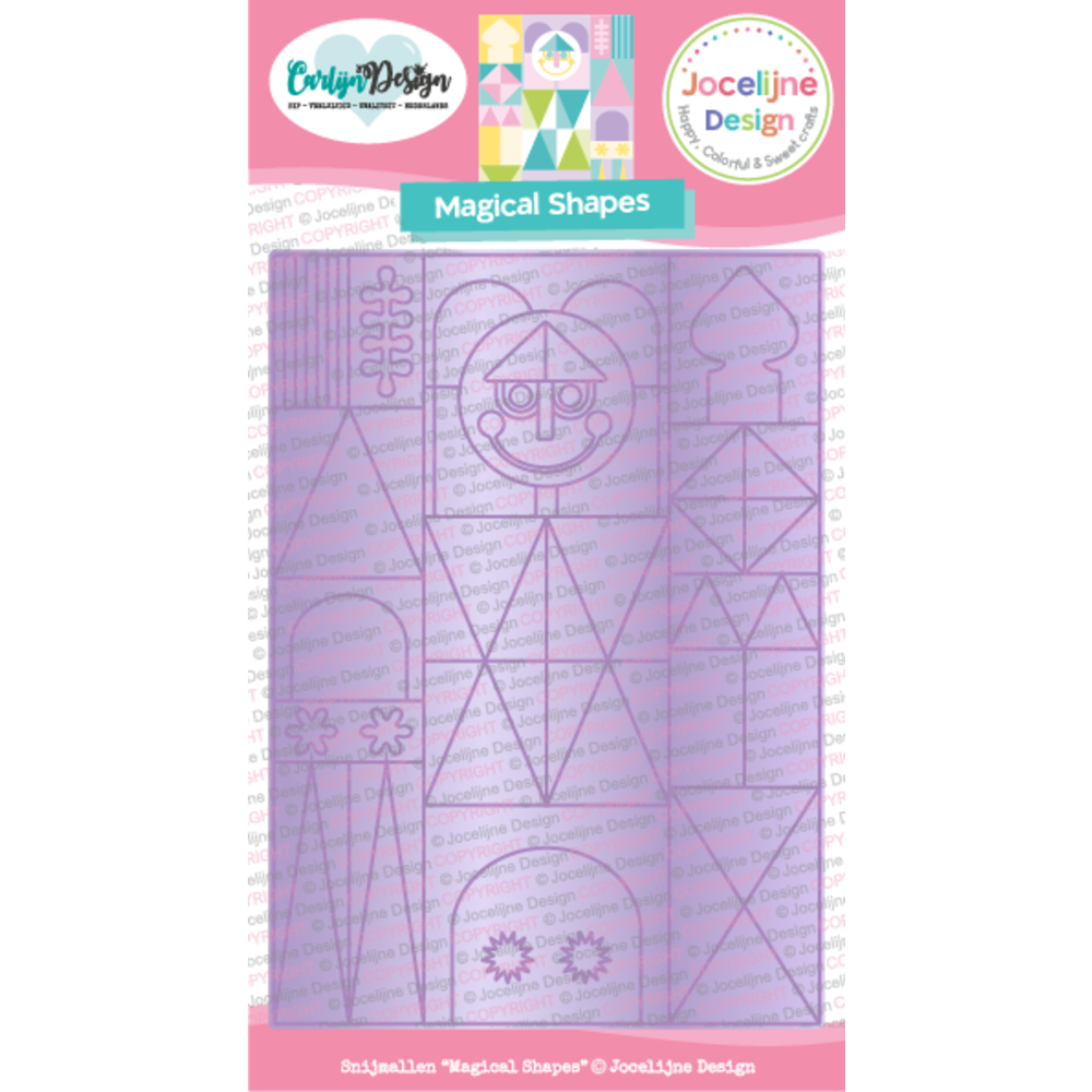 Dies A6 Magical Shapes (CDJD-0052) - Craftlines B.V.