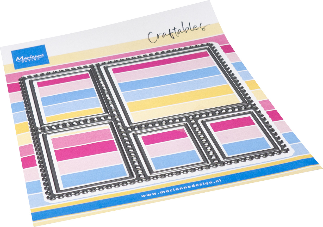 Craftables Layout Stamp Square (CR1679) - Craftlines B.V.