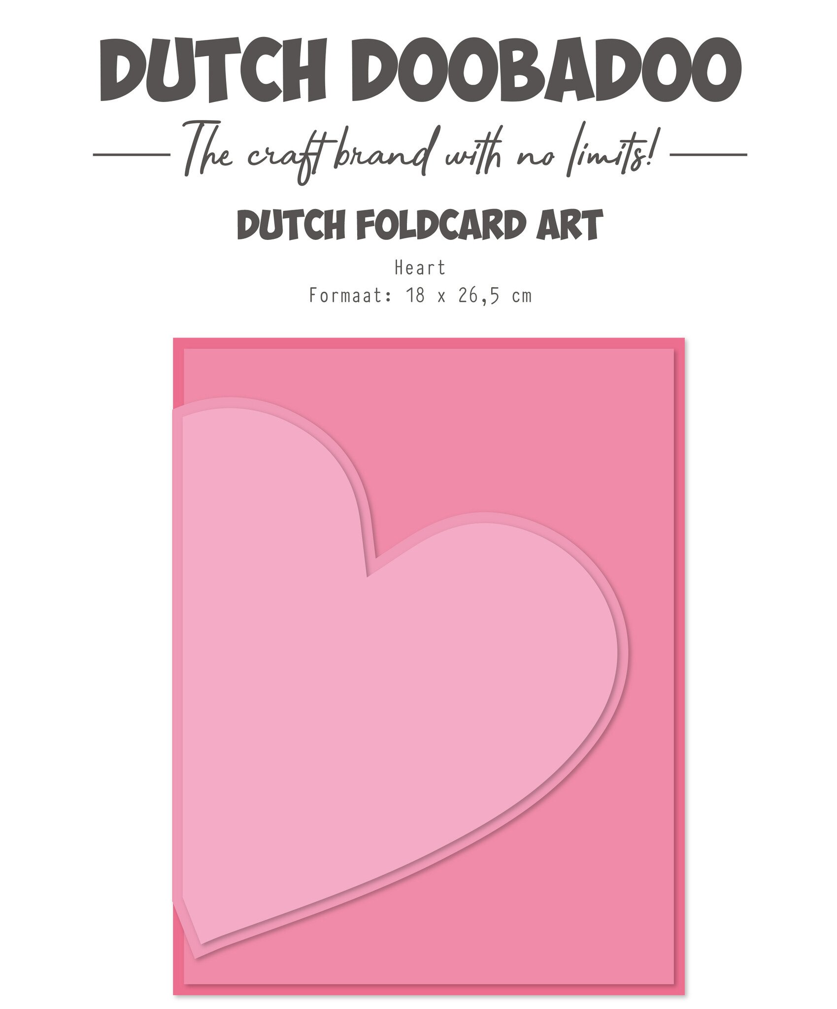 Dutch Card Art A4 Heart (470.784.361) - Craftlines B.V.