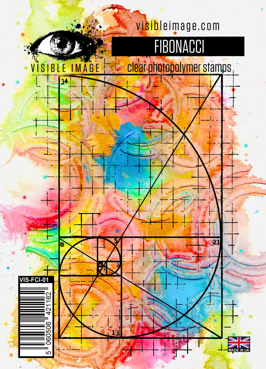 Fibonacci A6 Stamp Set (VIS-FCI-01) - Craftlines B.V.