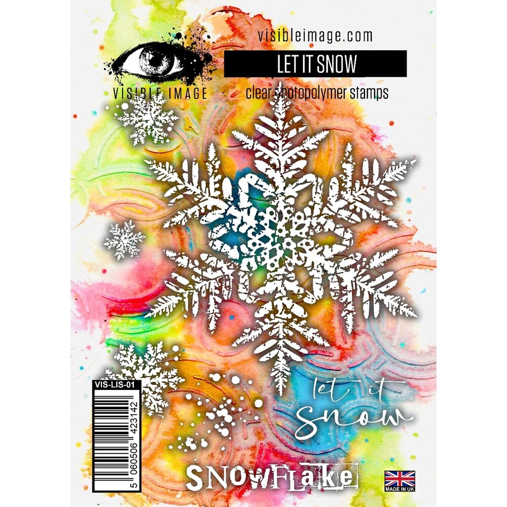 Let It Snow A6 Stamp Set (VIS-LIS-01) - Craftlines B.V.