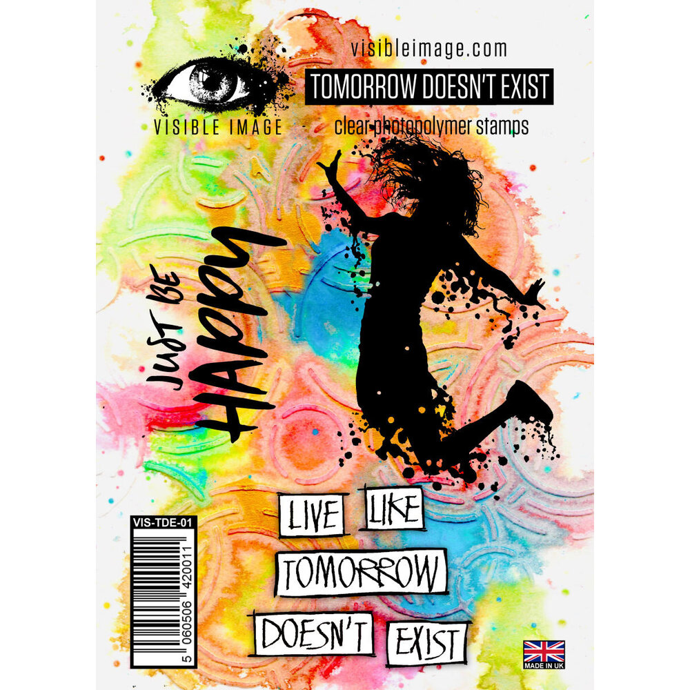 Tomorrow Doesn't Exist A6 Stamp Set (VIS-TDE-01) - Craftlines B.V.