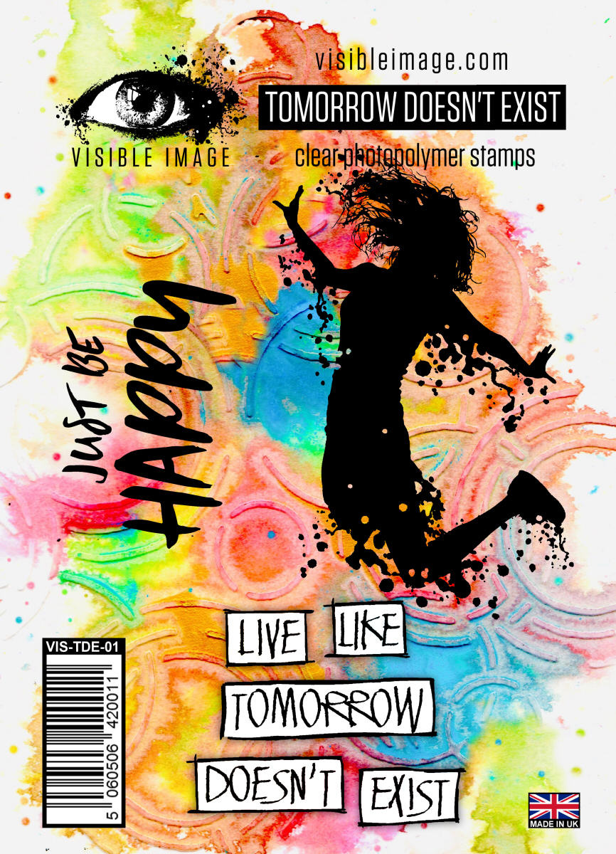Tomorrow Doesn't Exist A6 Stamp Set (VIS-TDE-01) - Craftlines B.V.