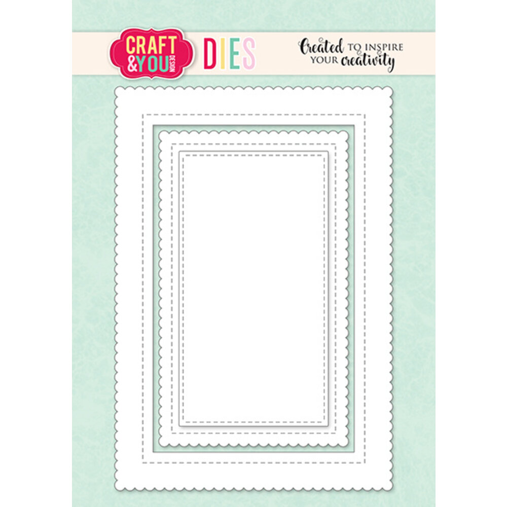 Biscuit Photo Frame Set Dies (CW330) - Craftlines B.V.