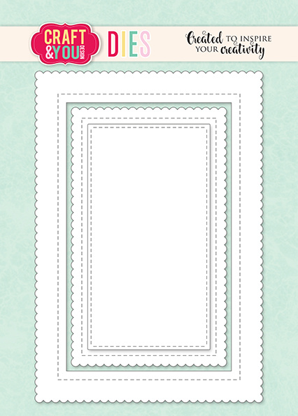 Biscuit Photo Frame Set Dies (CW330) - Craftlines B.V.