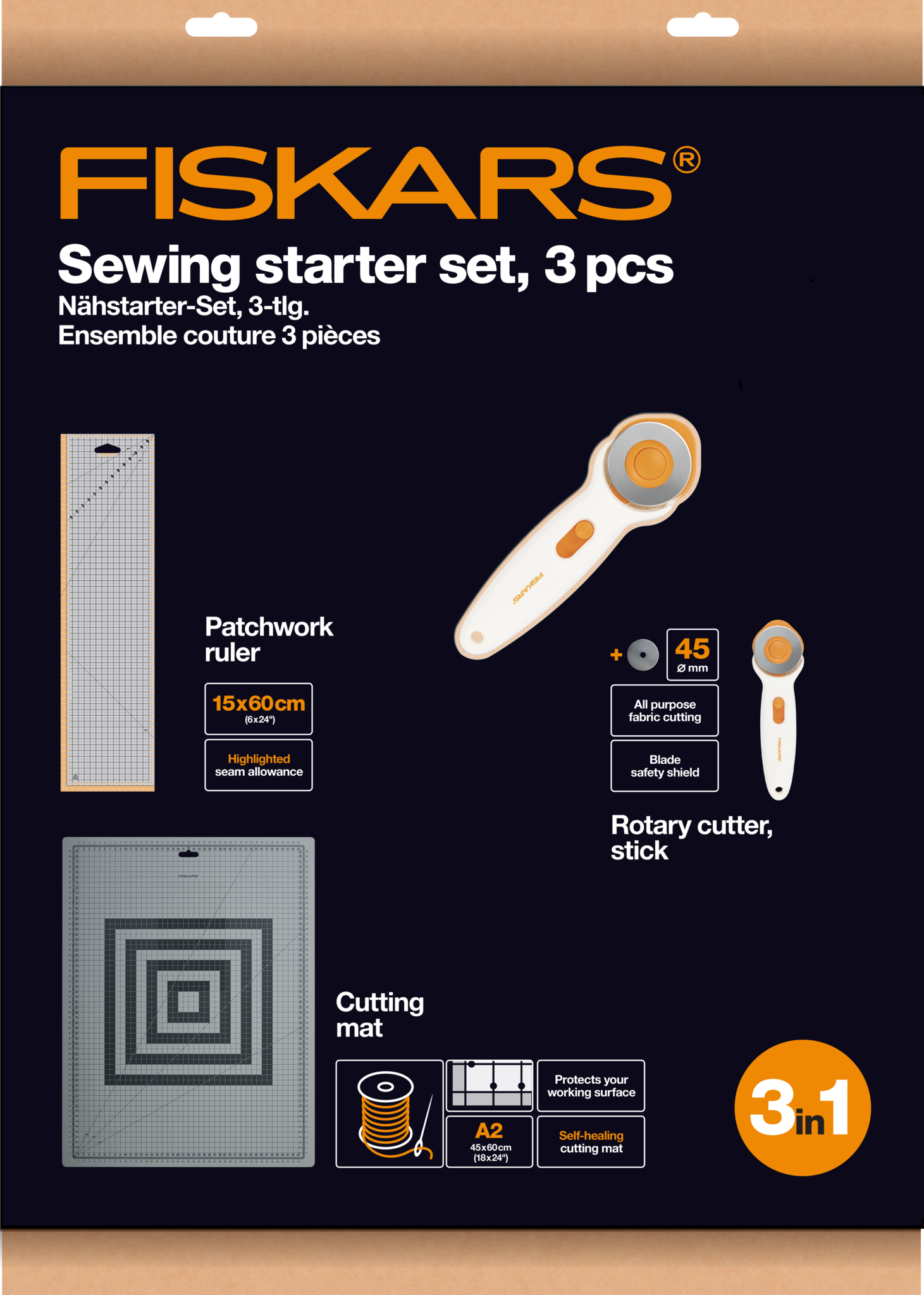 Sewing Starter Set (3pcs) (1066046) - Craftlines B.V.