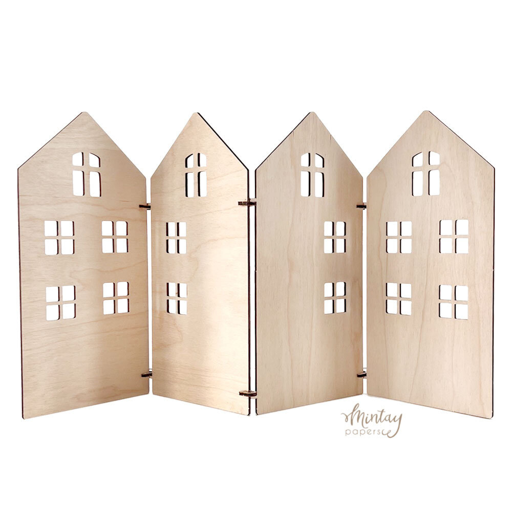 Woodies Decor House Screen (MT-WD3-06) - Craftlines B.V.