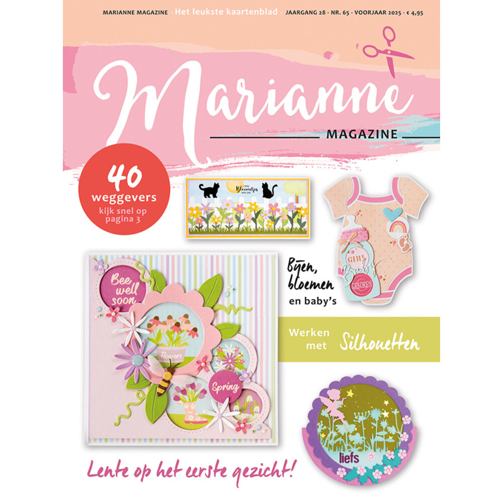 Magazine Marianne No. 65 Voorjaar 2025 (Marianne 65) - Craftlines B.V.