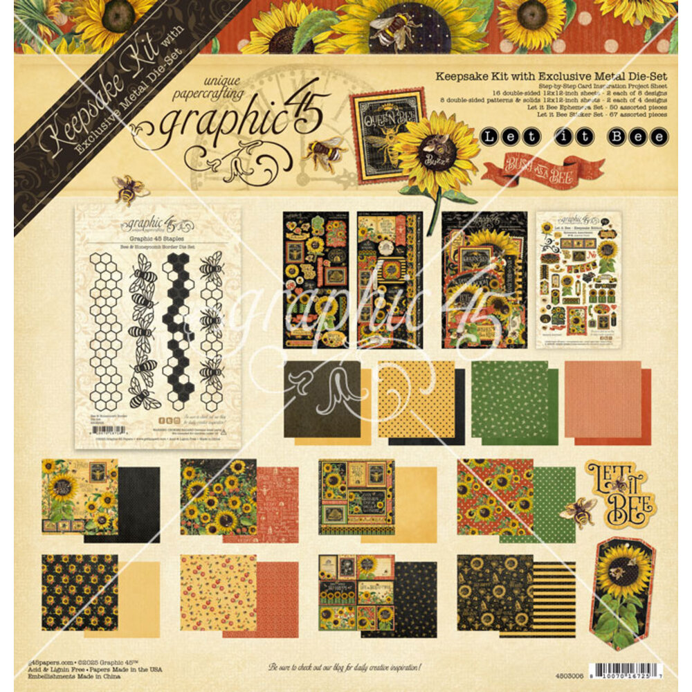 Let it Bee Keepsake Kit with Exclusive Metal Die-Set (4503006 ...