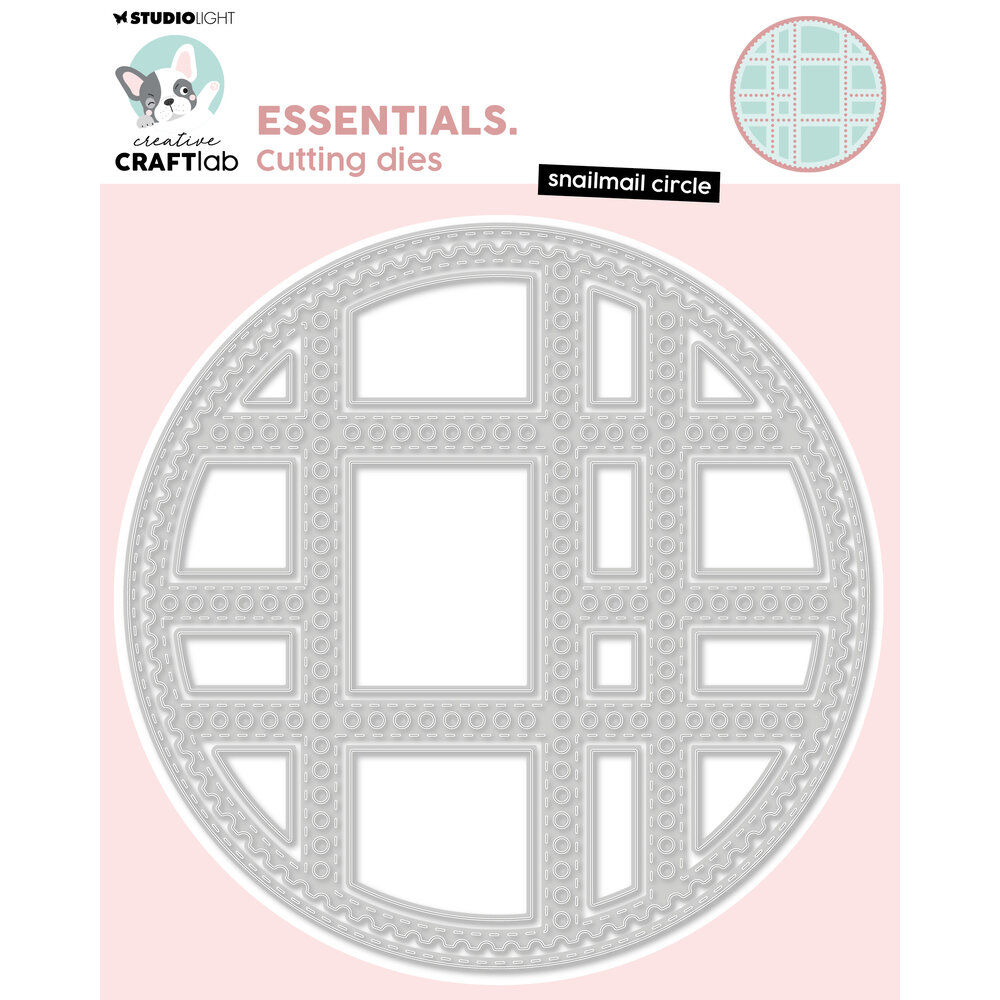 Snailmal Circle Essentials Cutting Die (CCL-ES-CD966) - Craftlines B.V.