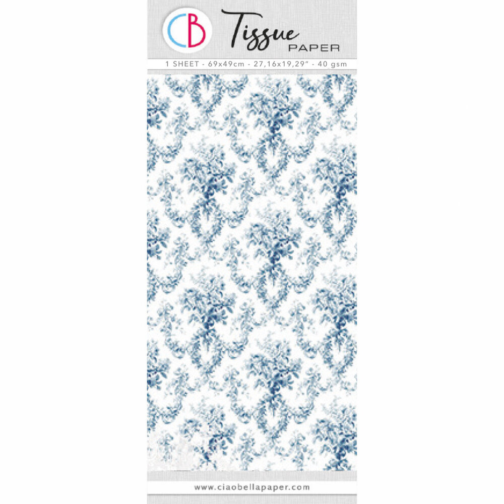 Tissue Paper 69x49cm Dynasty Drapes (HT017) - Craftlines B.V.