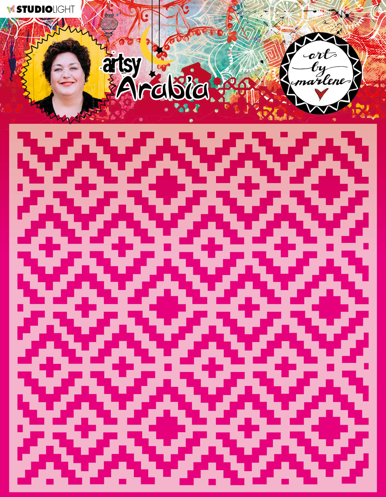 Artsy Arabia Mask Patterned Rug (MASKBM14) - Craftlines B.V.