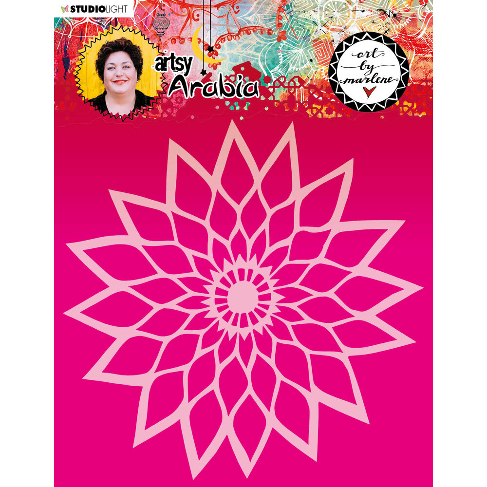 Artsy Arabia Mask Radiant (MASKBM12) - Craftlines B.V.
