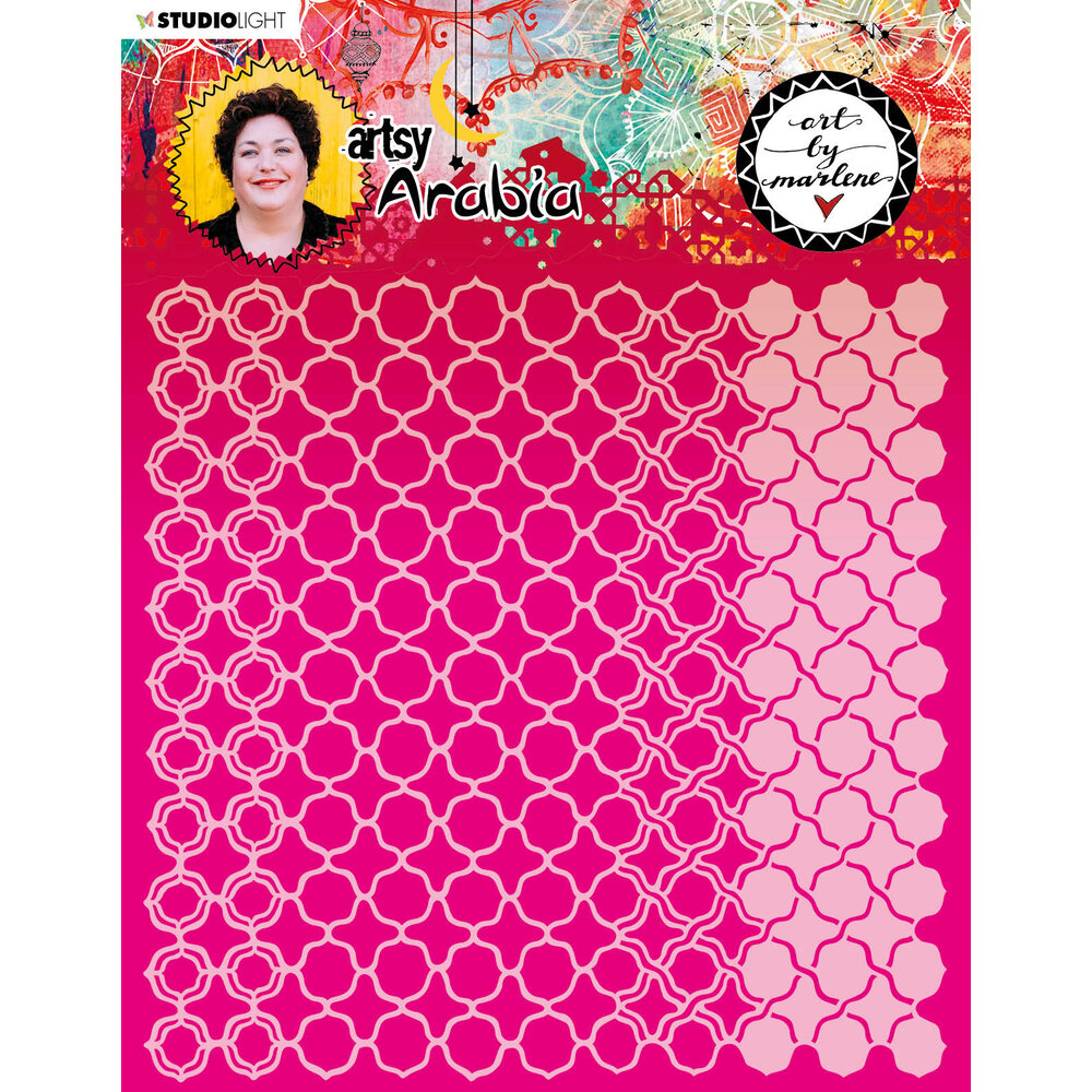 Artsy Arabia Mask Artsy Arabia (MASKBM11) - Craftlines B.V.