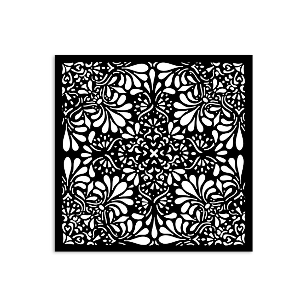 Lace Thick Stencil 12x12cm (KSTDS26) - Craftlines B.V.