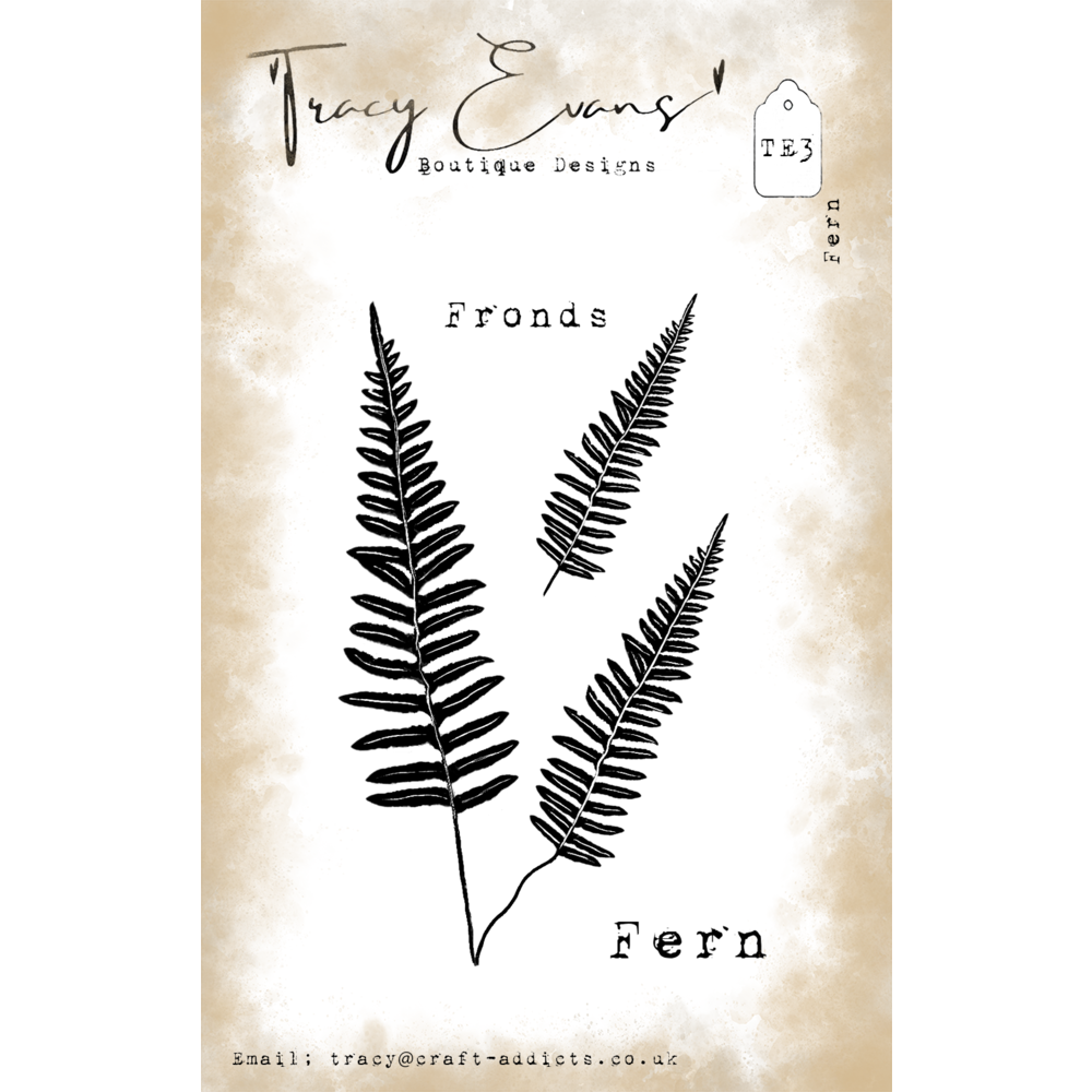 Fern A7 Stamp (TE003) - Craftlines B.V.