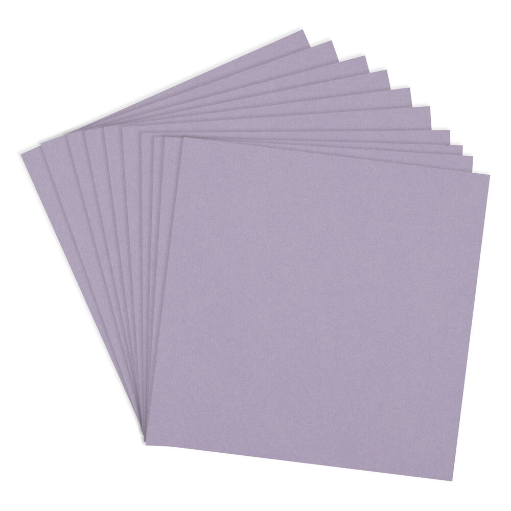 Lavender 12x12 Inch ColorWheel Cardstock (10 Sheets) (CS-12-136 ...