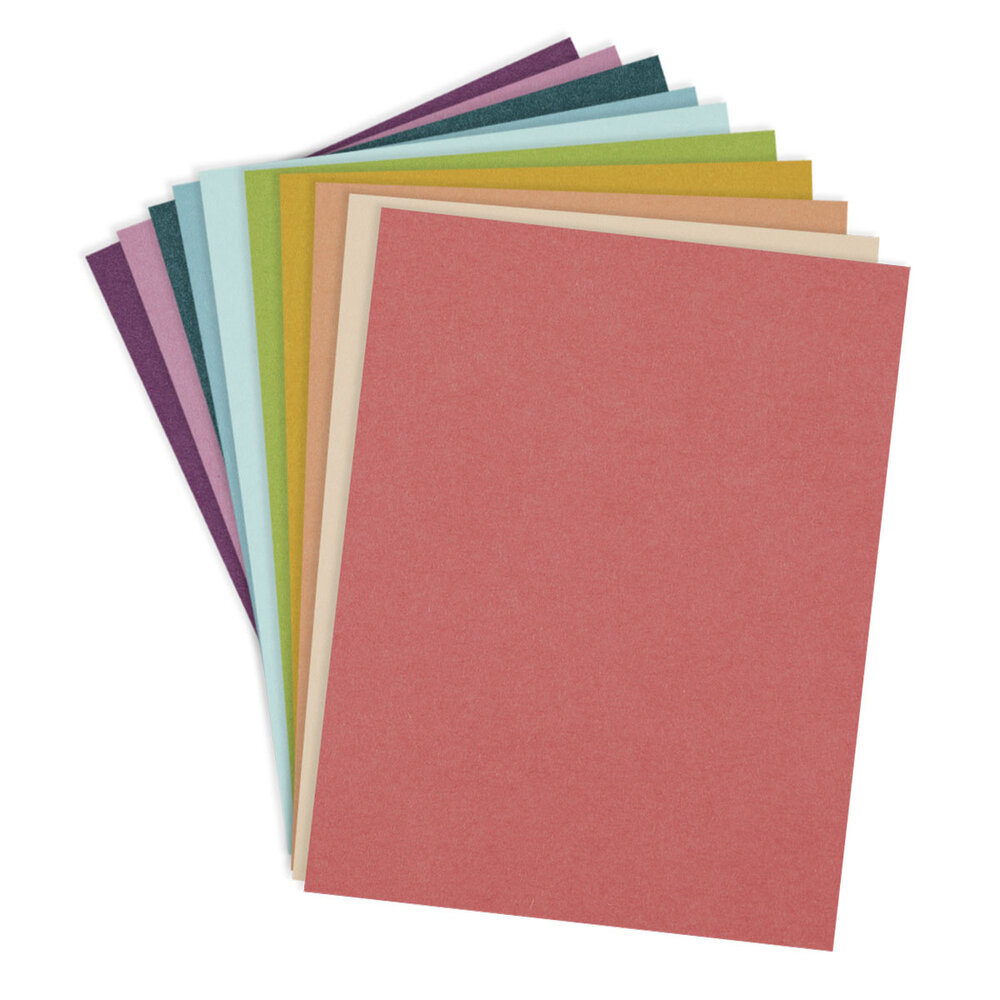 Rainbow Hues Assortment 8.5x11 Inch ColorWheel Cardstock (20 Sheets ...