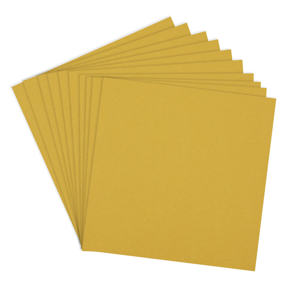 Saffron 12x12 Inch ColorWheel Cardstock (10 Sheets) (CS-12-116 ...