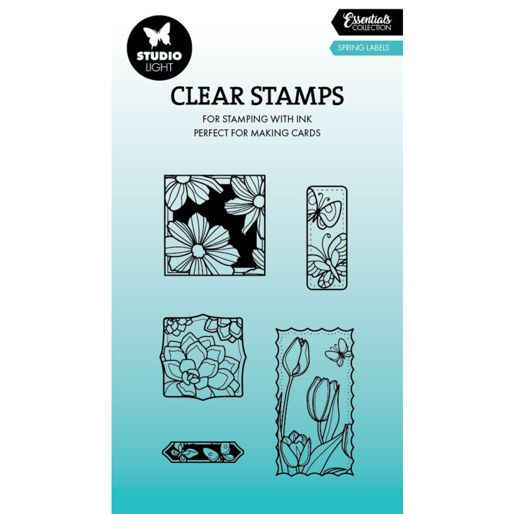 Spring Labels Essentials Clear Stamp (SL-ES-STAMP811) - Craftlines B.V.