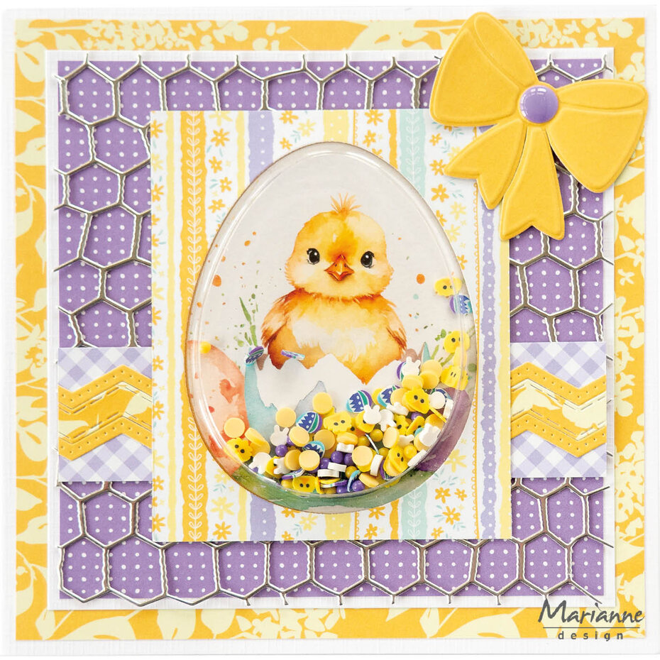 Craftables Background Chicken Wire (CR1685) - Craftlines B.V.