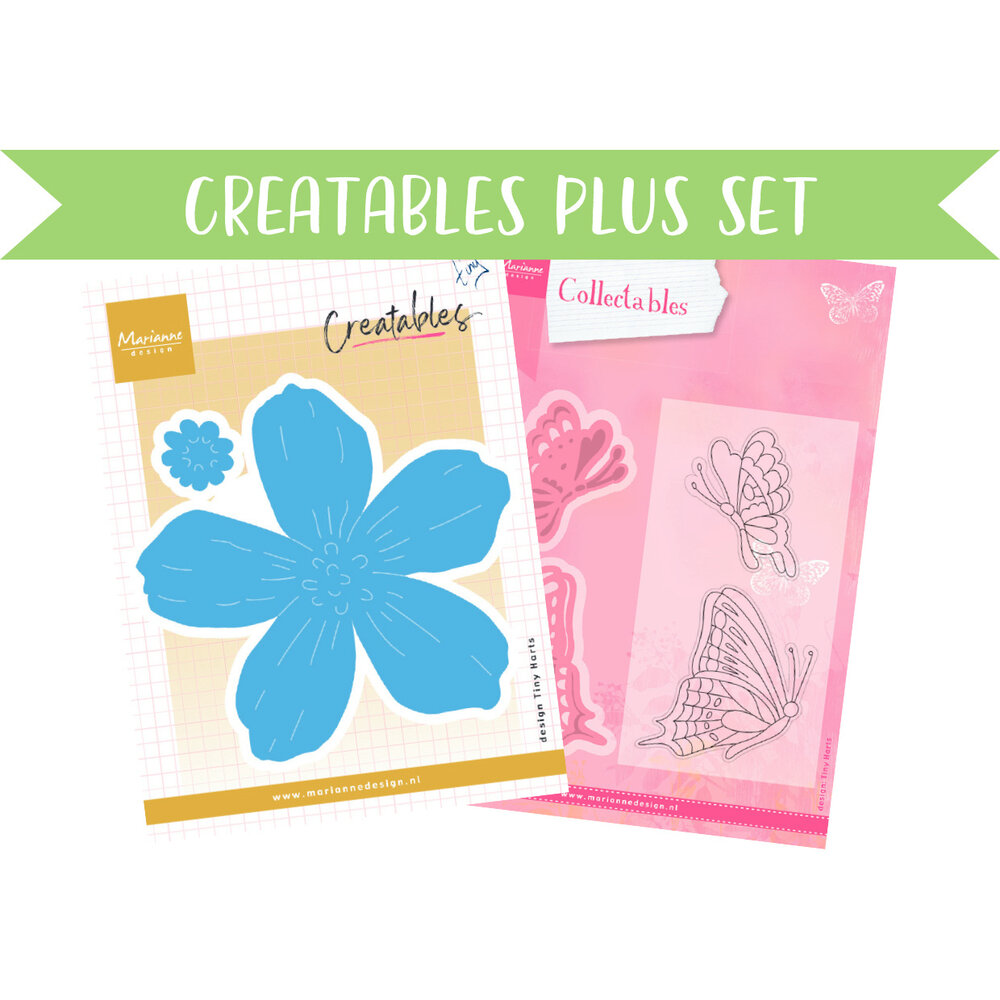 Creatables Plus Set Flower (PA4207) - Craftlines B.V.