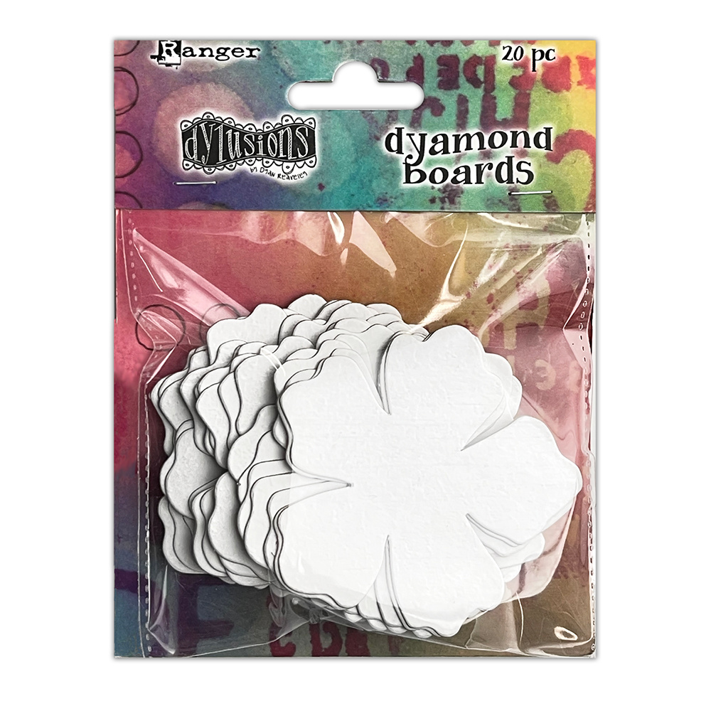 Dyan Reaveley Dylusions Dyamond Boards - Flowers (20pcs) (DYM86819 ...